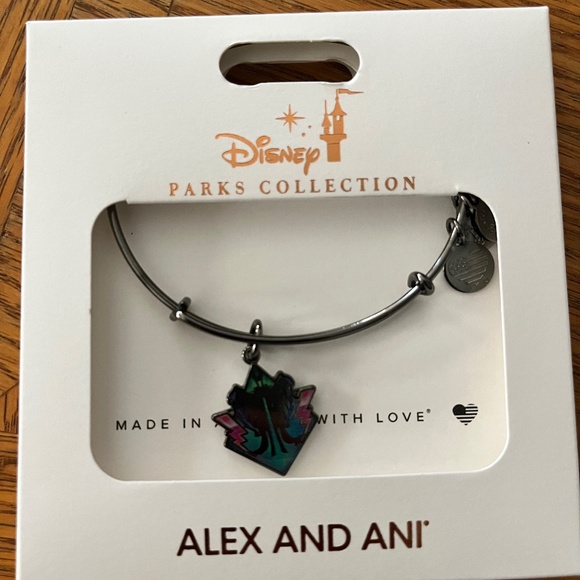 Disney | Accessories | Disney Alex And Ani Maleficent Bracelet Nib ...